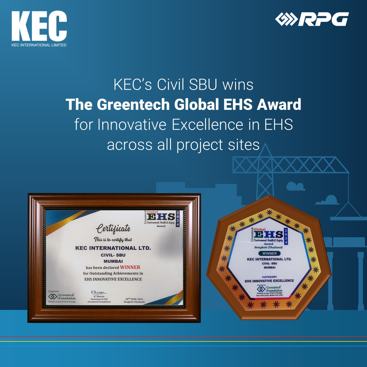 Awards & Recognition - KEC International